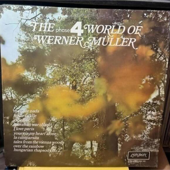 Media | Werner Muller The Phase 4 World Of Werner Muller 33rpm Vg Ab116 ...